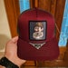 El Del Sombrero Snapback Hat Burgundy Mayiza Chapiza Jgl Mayo Zambada ...