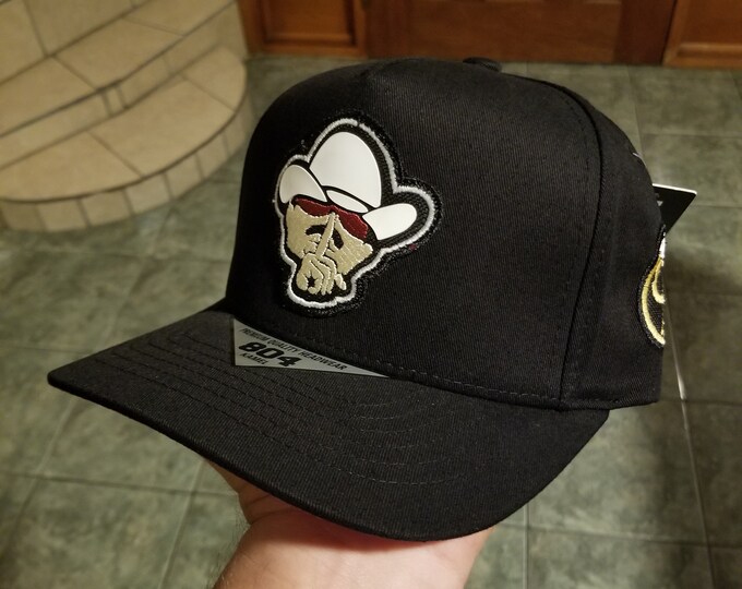 El Mz Mayo Zambada Gorra Hat Snapback Black/red Grupo Arriesgado Los ...