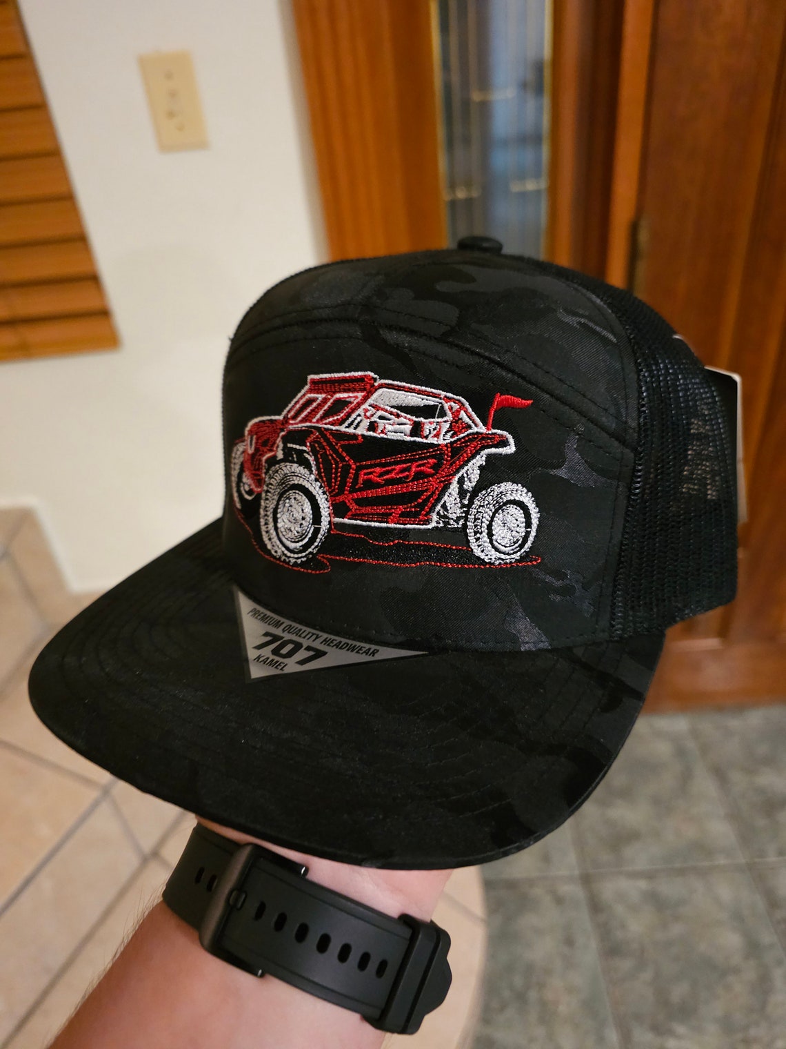 Trucking Hat Canam off Road Rzr Snapback Hat Gorra Belica Belico Fuerza ...