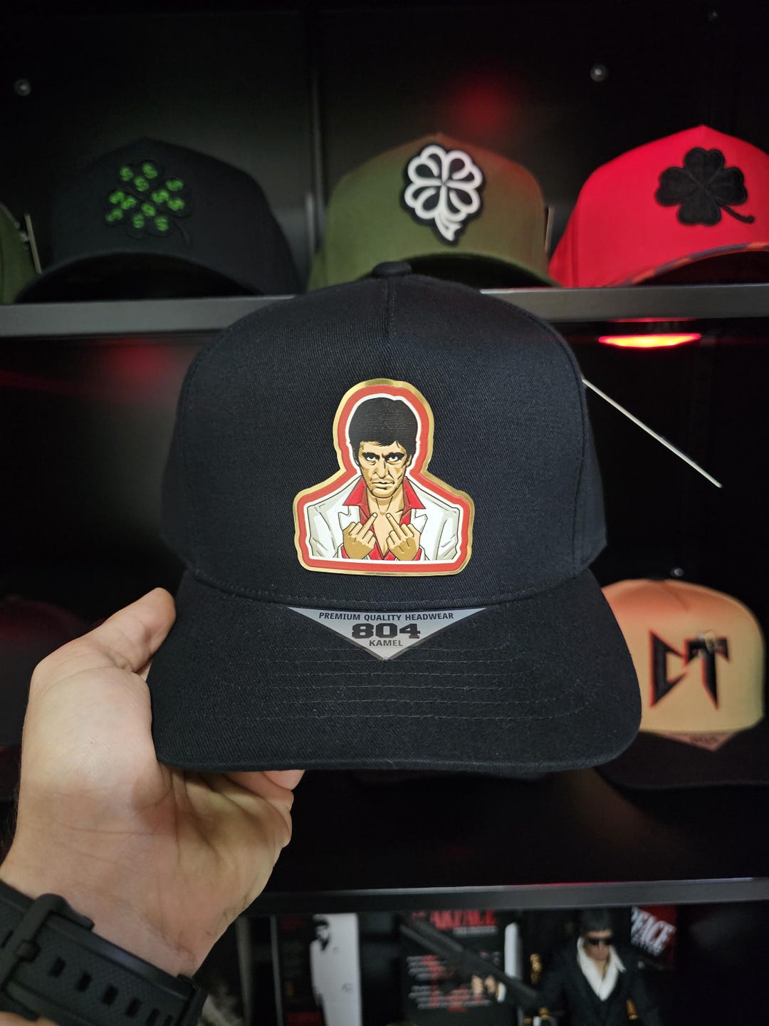 Scarface the World is Yours Snapback Hat Caracortada Tony Montana Gorra ...