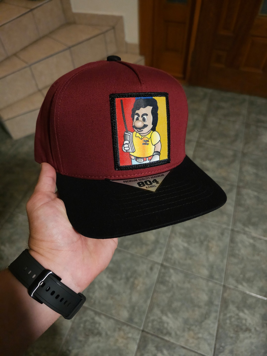 El Del Sombrero Snapback Hat Plata O Plomo Mayiza Chapiza Mayo - Etsy