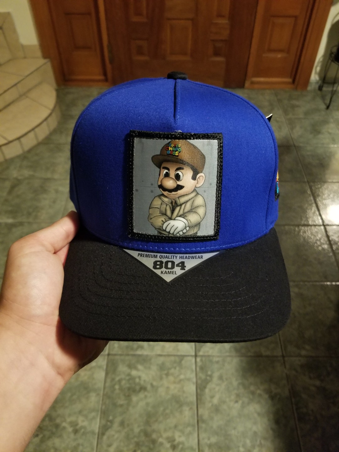 El Del Sombrero Snapback Hat Blue Mayiza Chapiza Jgl Mayo - Etsy