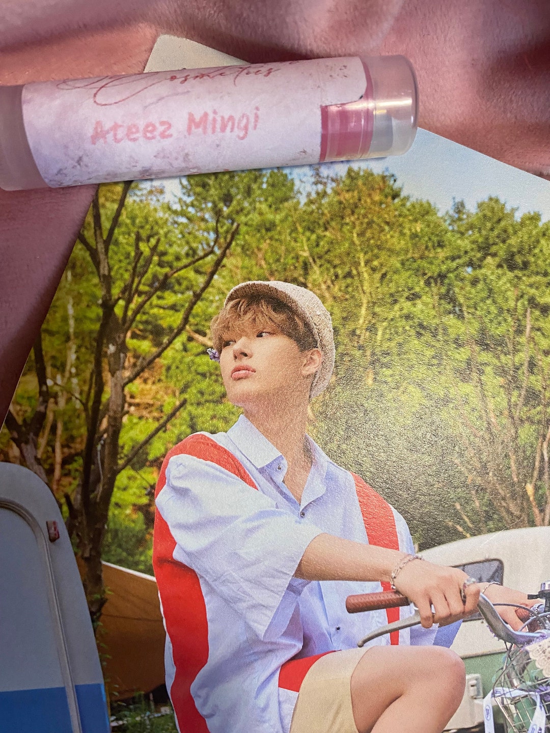 Fix on - Ateez Mingi Inspired Lip Balm - Etsy