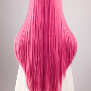 Hot Pink Straight Long Lace Front Wig Kpop Demon Hunter Inspired ...