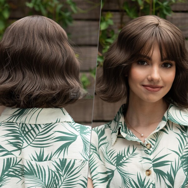 Short Wavy Bobs - Etsy