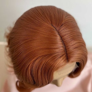 Ginger Wig Queen's Gambit Cosplay Wig Orange Wavy Small - Etsy