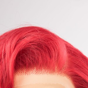 Red Wig Long Lace Front Wig Little Mermaid Wig Aquaman Mera Cosplay Wig ...
