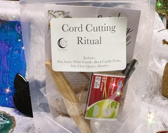 Cord Cutting Ritual Kit | Candle Cord Cutting | Candle Magic | Spell ...