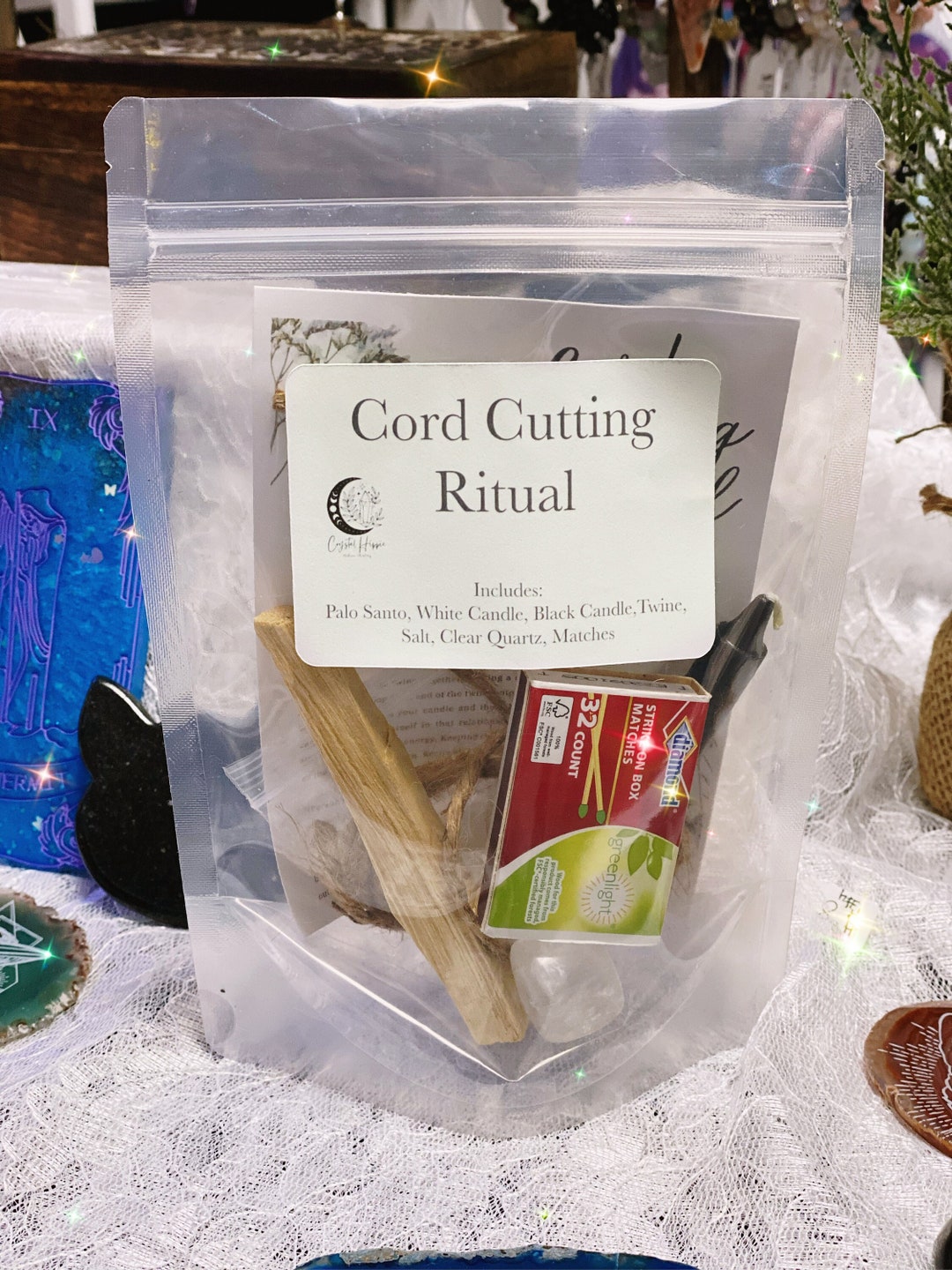 Cord Cutting Ritual Spell Kit - Etsy