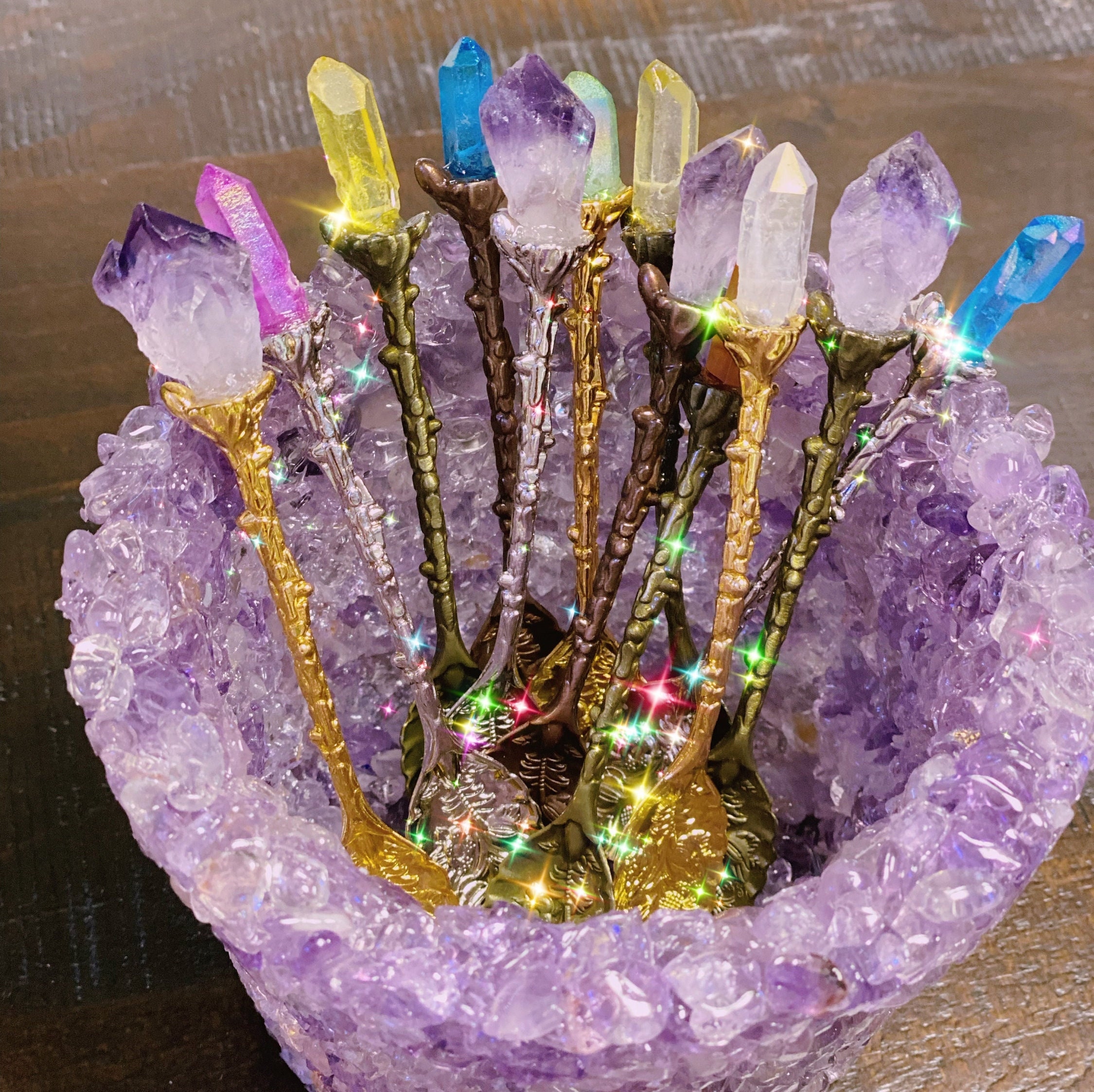 Crystal Spoon - Etsy