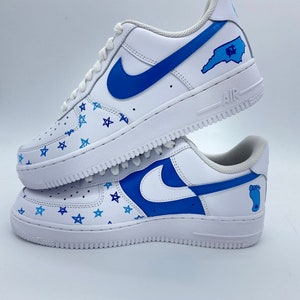 Custom College/university Themed, Made to Order, Nike Air Force 1’s - Etsy