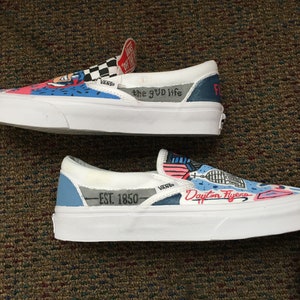 Hand Painted University of Dayton Flyers Vans - Etsy