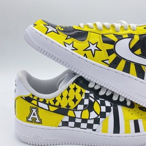 Custom College/university Themed Nike Air Force 1’s - Etsy