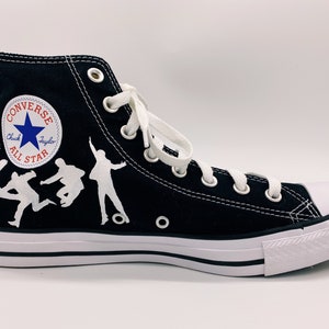 Hand Painted the Beatles Converse - Etsy