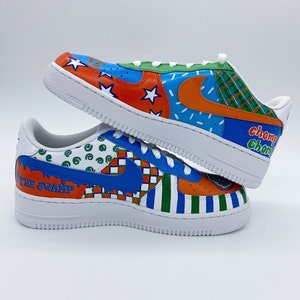 Custom College/university Themed Nike Air Force 1’s - Etsy