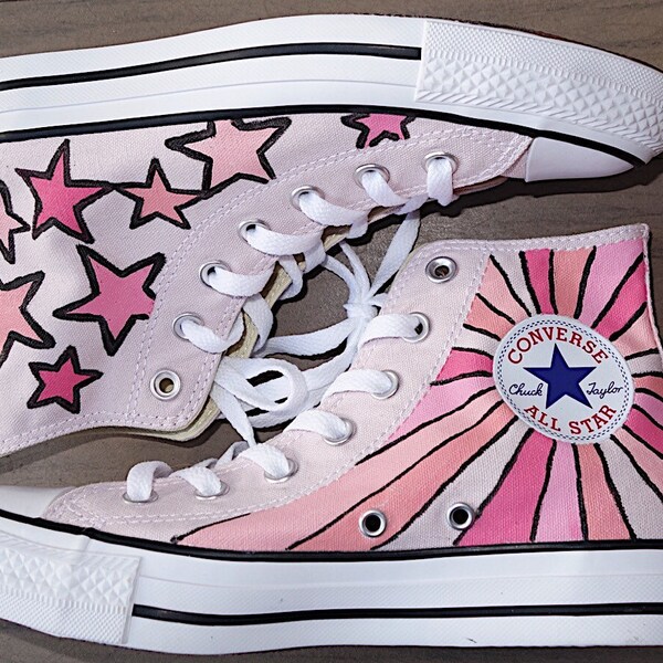 Painted Converse - Etsy