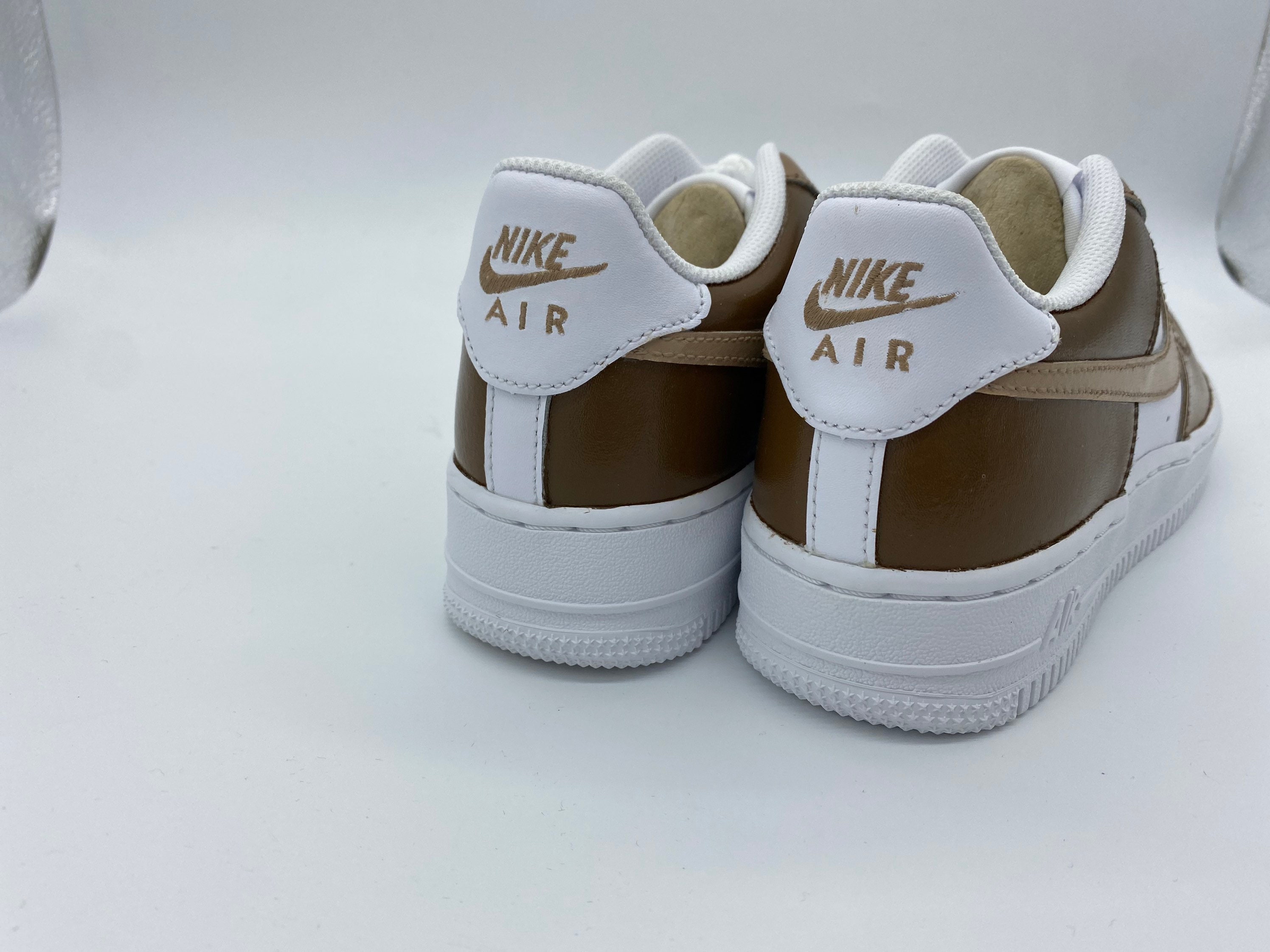 Custom Hand-painted Color Block Nike Air Force 1s | Etsy