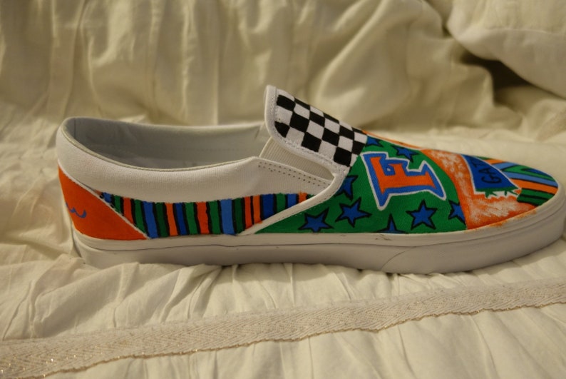 Hand Painted University of Florida Gators Vans - Etsy