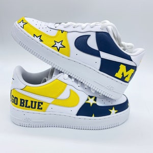 Custom College/university Themed, Made to Order, Nike Air Force 1’s - Etsy