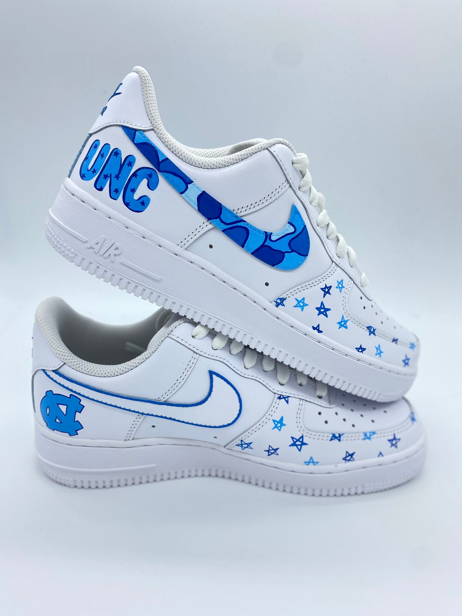 Custom College/university Themed Made to Order Nike Air - Etsy