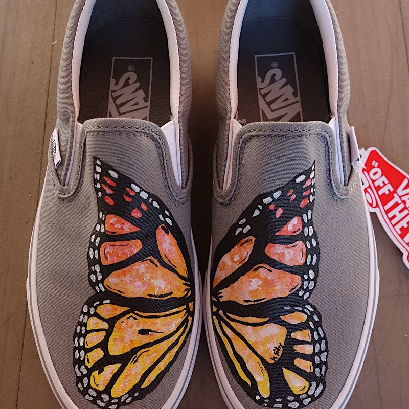 Hand Painted Vans - Etsy