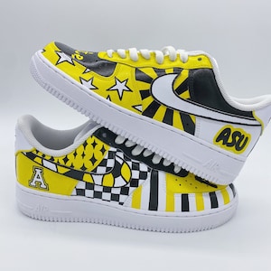 Custom College/university Themed Nike Air Force 1’s - Etsy