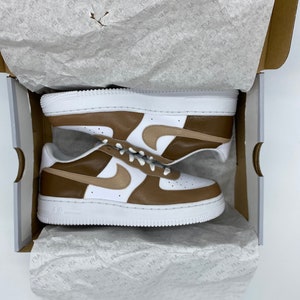 Custom Hand-painted Color Block Nike Air Force 1’s - Etsy