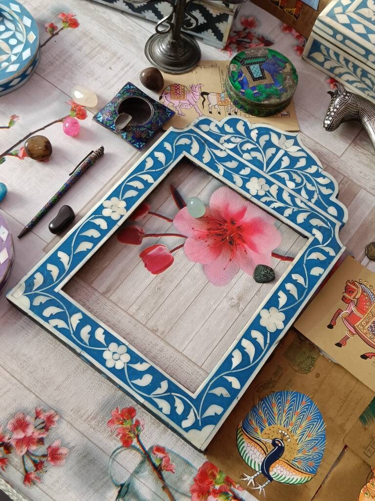 Camel Bone Inlaypicture Frame / Photo Frame / Decorative Inlay - Etsy