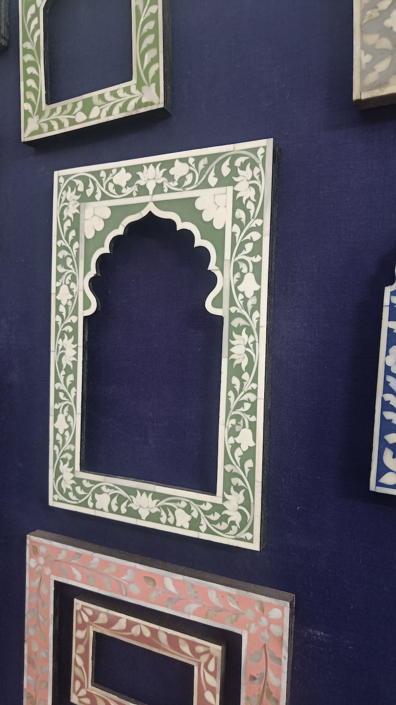 Handmade Bone Inlay Arch Frame: Traditional Home Decor - Etsy