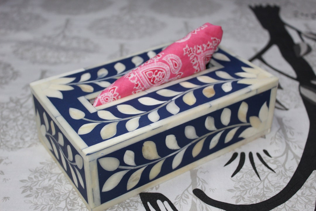 Exquisite Bone Inlay Tissue Paper Box| A Beautiful Blend of Art and ...