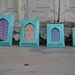 Hand Block Print Fabric Frames: Decorative Wall Art, Set of 4 - Etsy