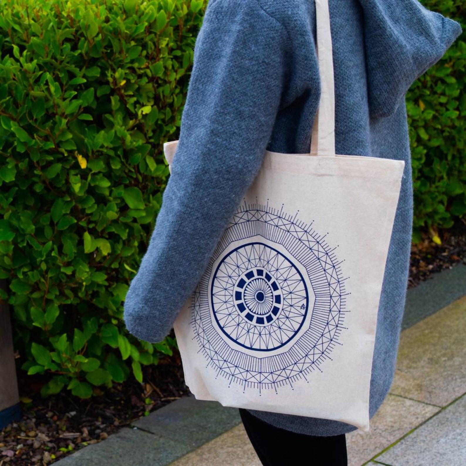 Mandala Tote Bag - Etsy