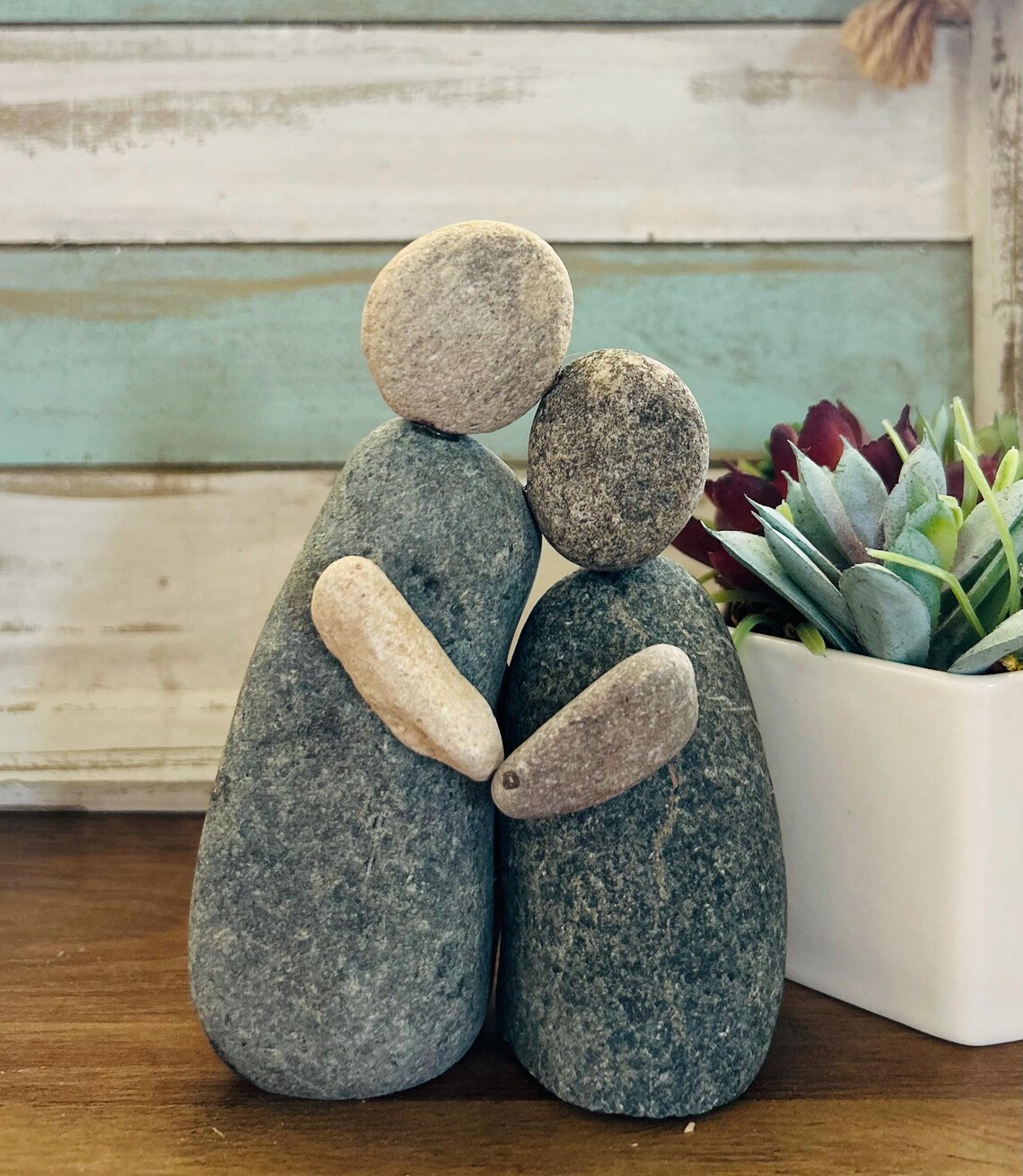 Large Rock Couple, Free-standing - Etsy