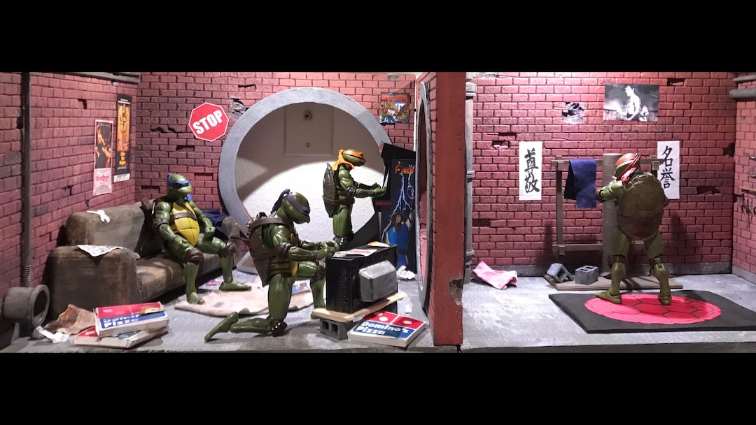 Teenage Mutant Ninja Turtles Tmnt Sewer Lair ON SALE for 175 Until 2/14 ...