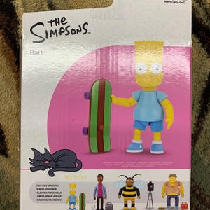 Bart Simpson Action Figure Jakks Pacific 5in - Etsy