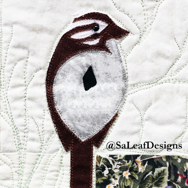 Bird Applique Pattern - Etsy