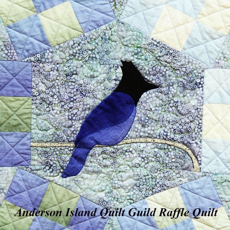 Stellar's Jay Bird Quilt Pattern PDF Digital Download | Etsy