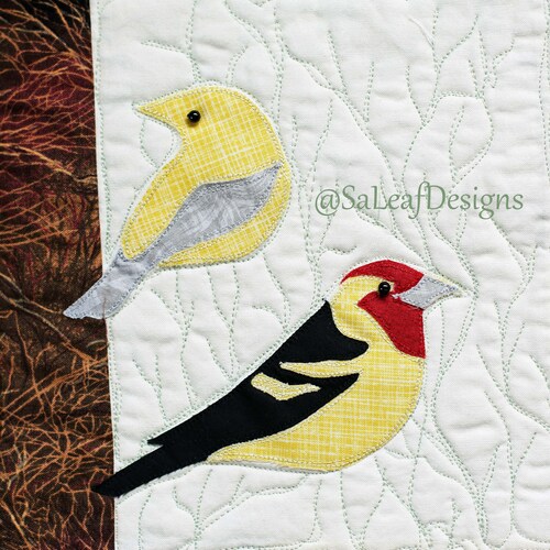 Raven Bird Quilt Pattern Digital Download - Etsy