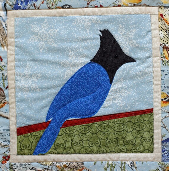 Stellar's Jay Bird Quilt Pattern PDF Download | Etsy