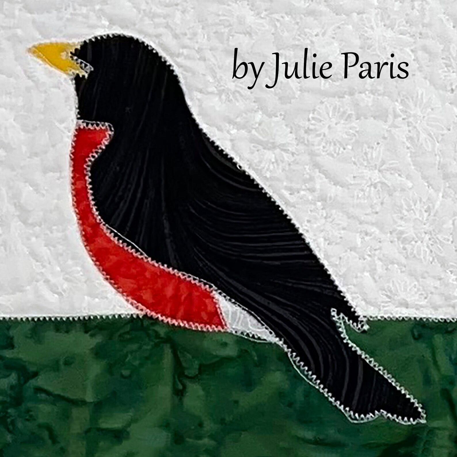 American Robin Bird Applique Quilt Pattern Digital - Etsy