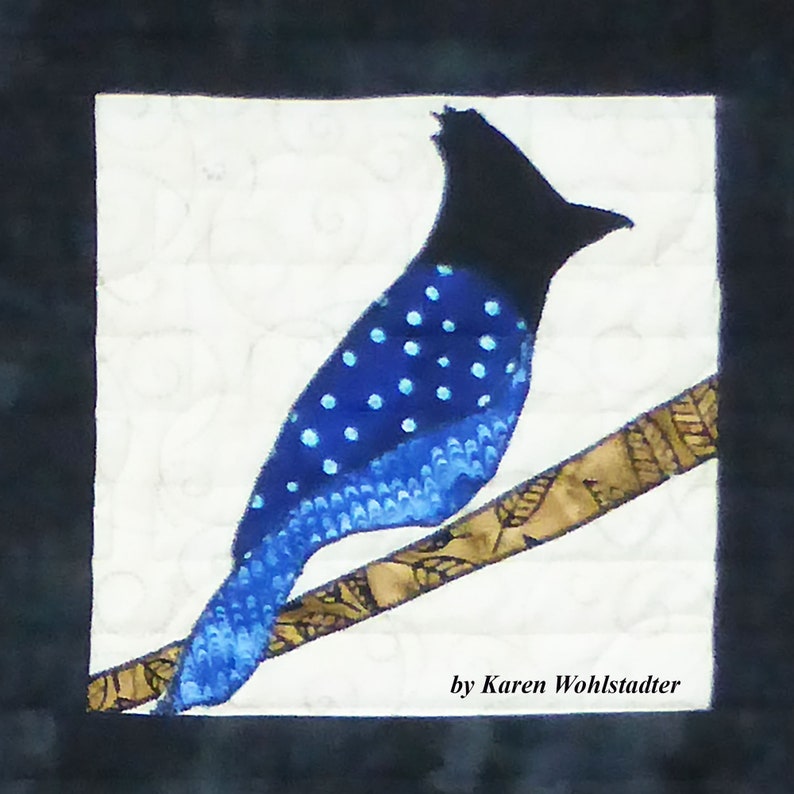 Stellar's Jay Bird Quilt Pattern PDF Digital Download | Etsy