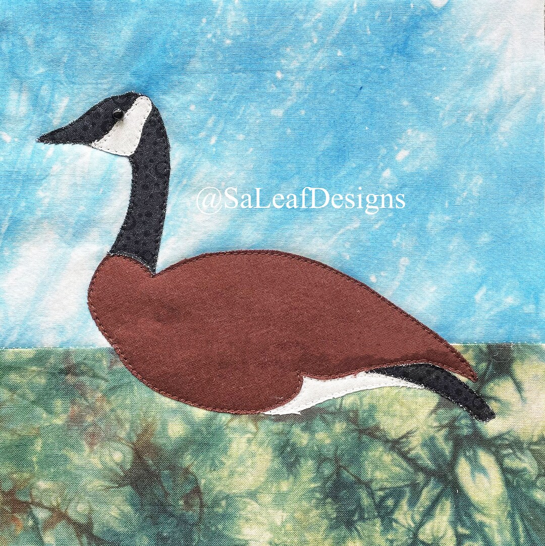 Canada Goose - Bird Applique Quilt Pattern - PDF Download - Etsy