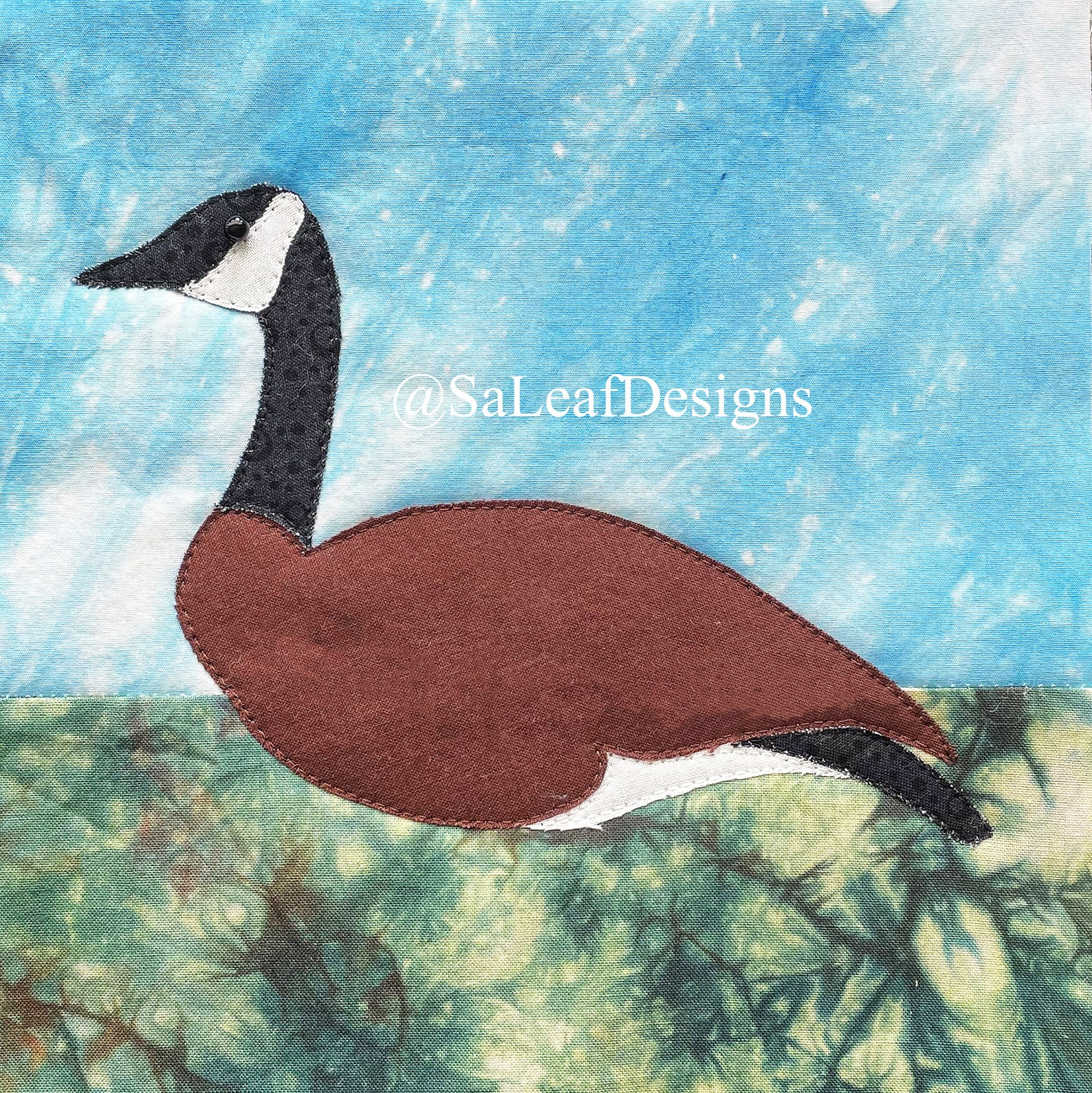 Canada Goose Bird Applique Quilt Pattern PDF Download - Etsy
