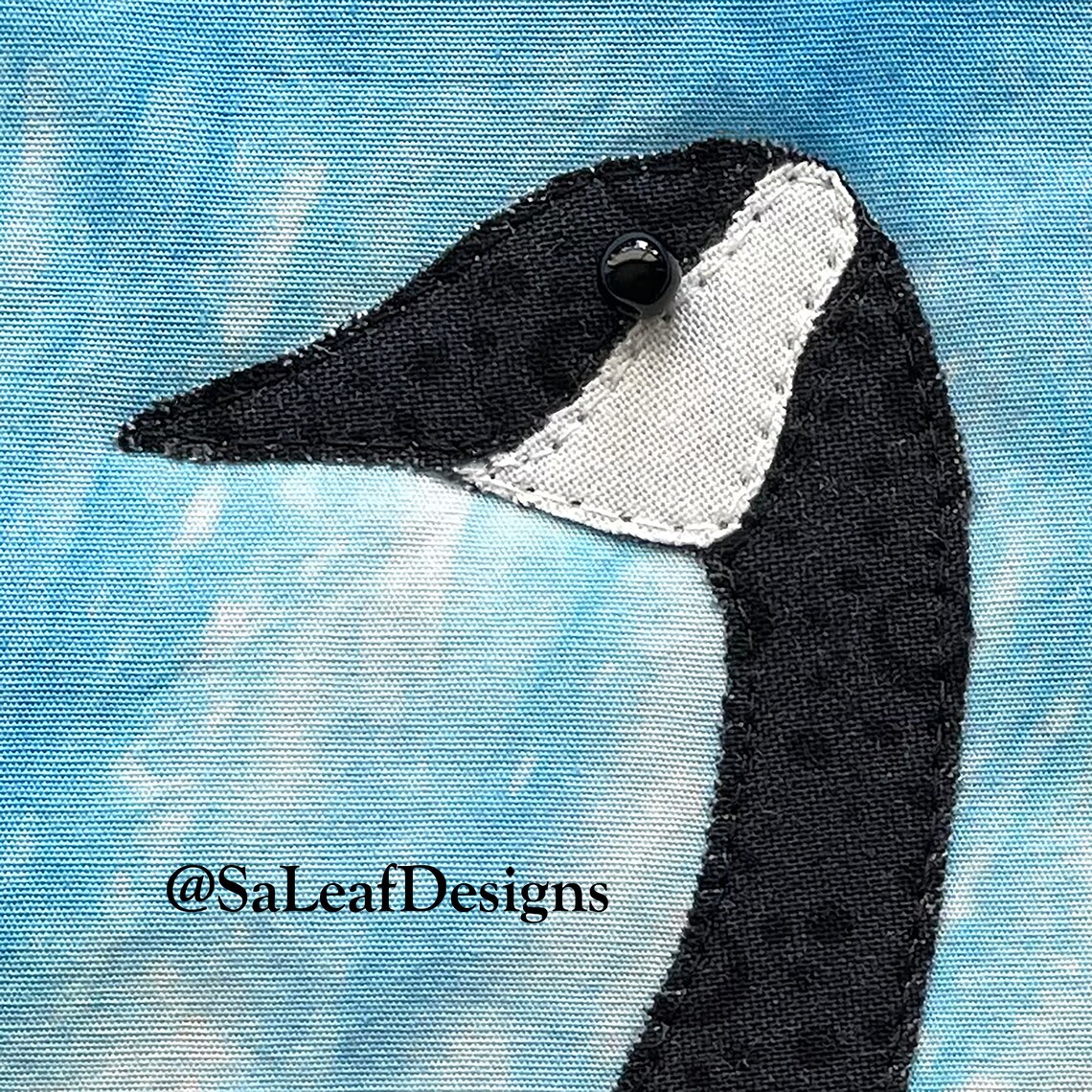 Canada Goose Bird Applique Quilt Pattern PDF Download - Etsy