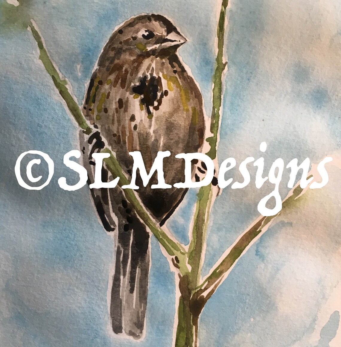 Song Sparrow Bird Applique Quilt Pattern PDF Download - Etsy