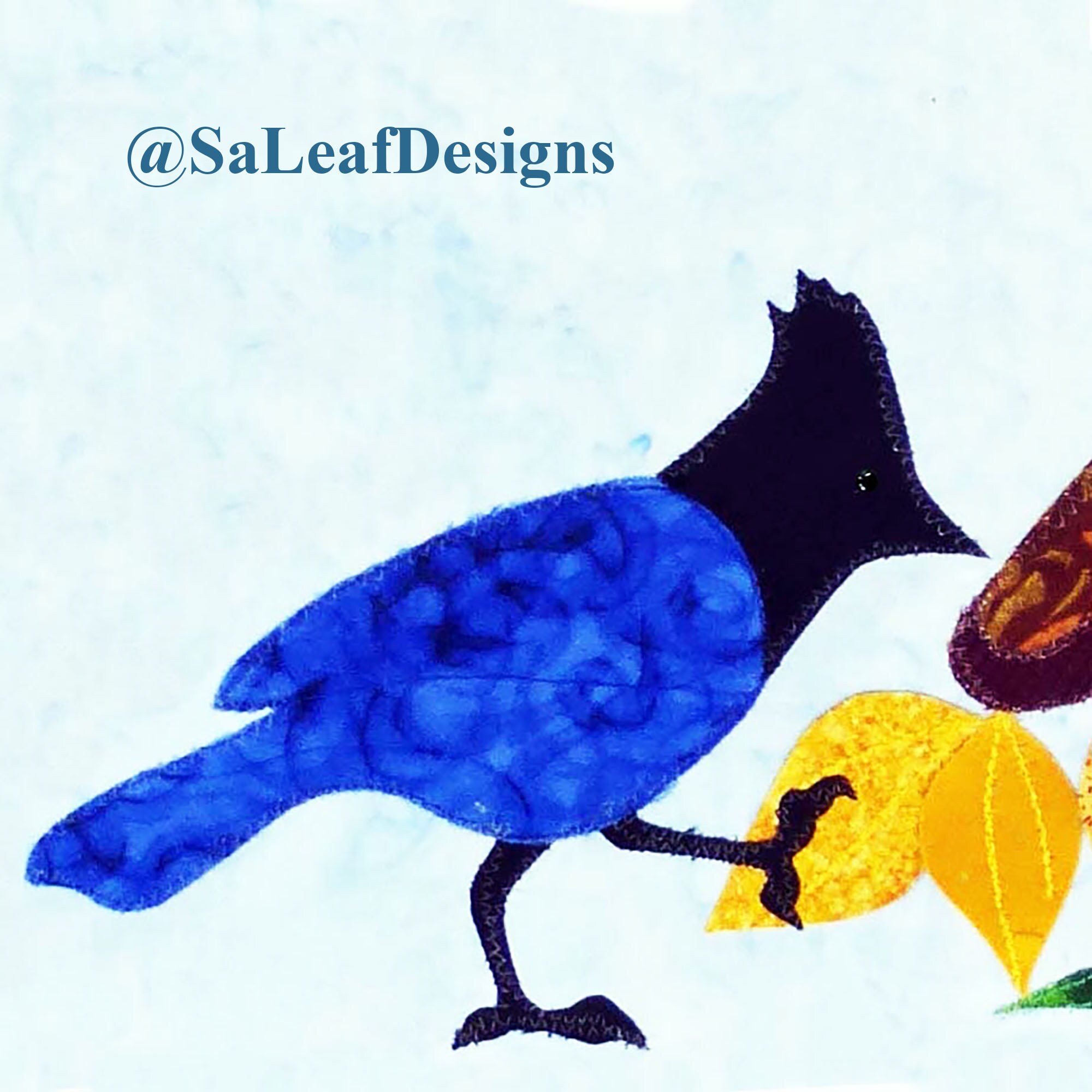 Stellar's Jay Bird Quilt Pattern PDF Digital Download | Etsy