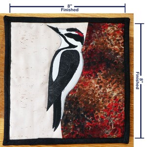 Hairy Woodpecker - Bird Applique Quilt Pattern - Digital Download - Etsy