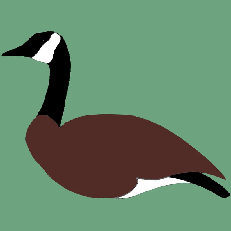 Canada Goose Bird Applique Quilt Pattern PDF Download - Etsy