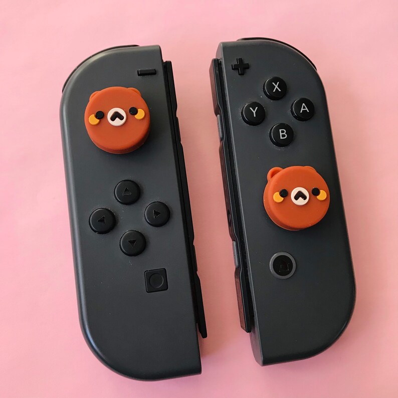 Woodland Creatures Joy-Con Stick Caps: Bear | Etsy