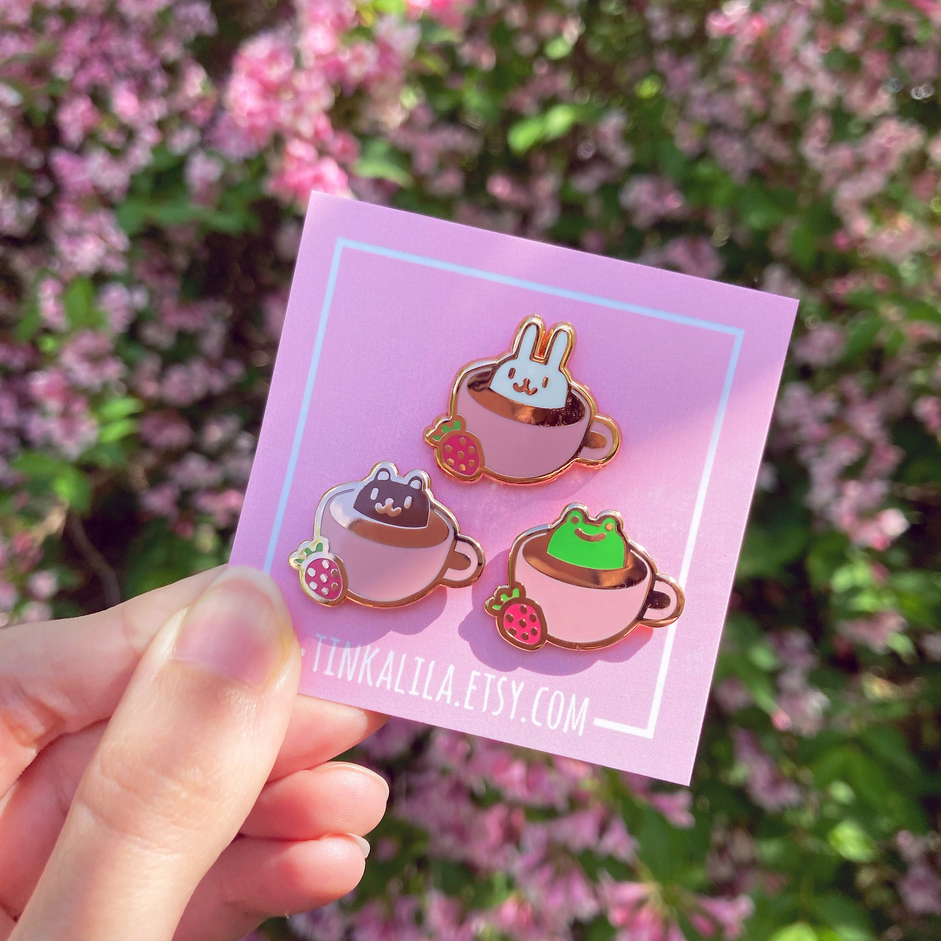 Kawaii Animal Cafe Bunny Pin - Etsy